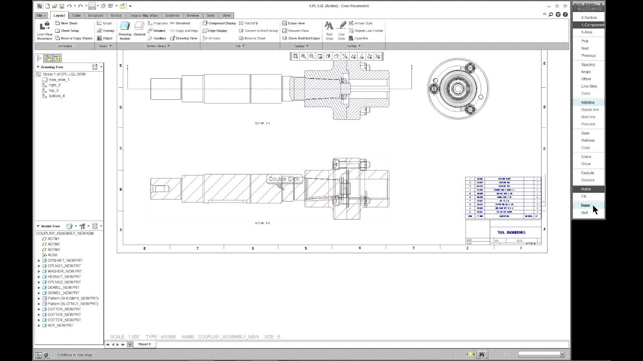 Coupling drawing - YouTube