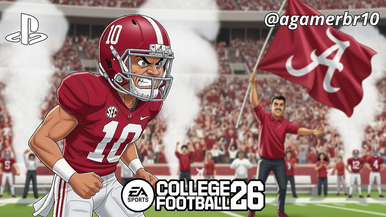 (PS5) GAMEPLAY Alabama vs Oklahoma | EA Sports College Football 26 🏈🎮 ...