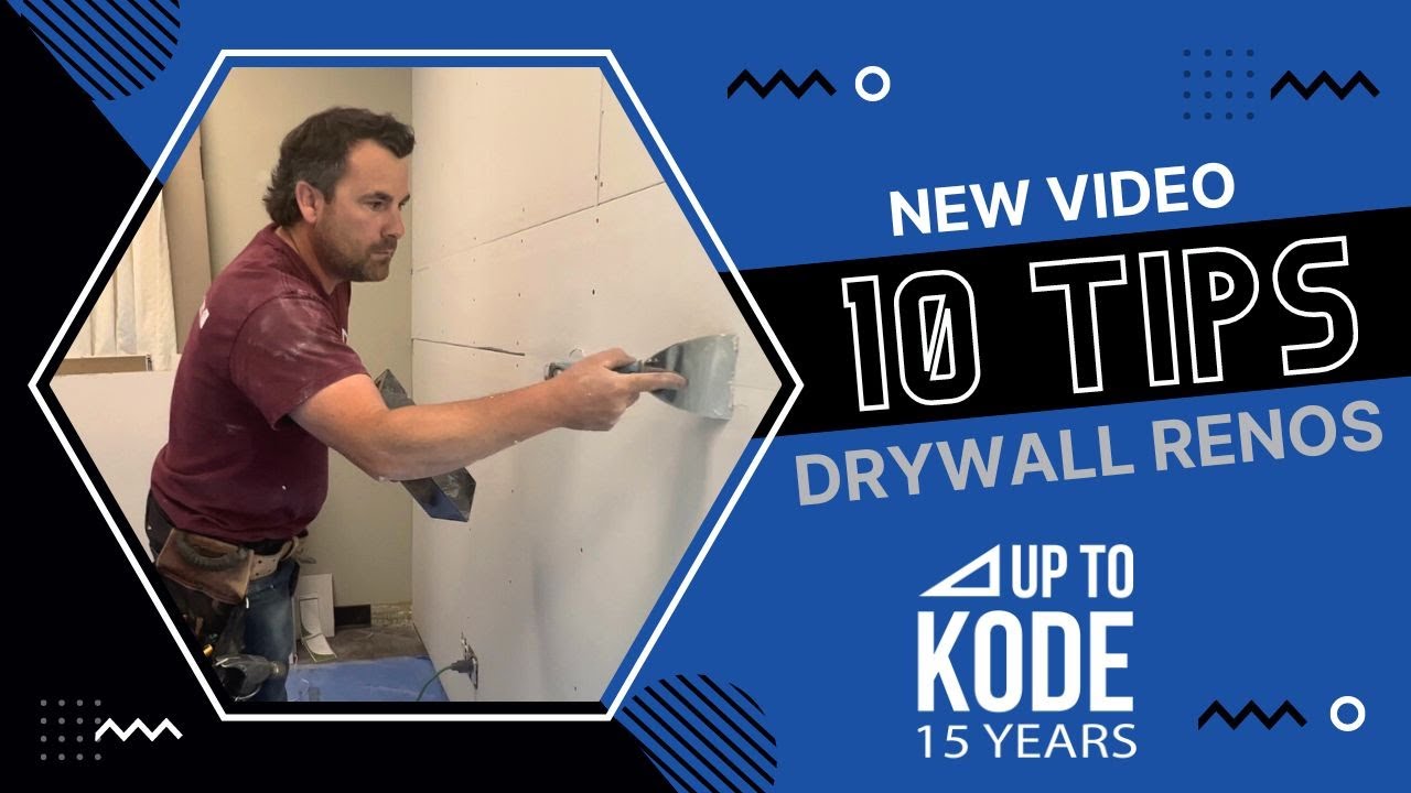 How to Drywall | 10 Must Do's Before You Start Your Drywall Renovation ...