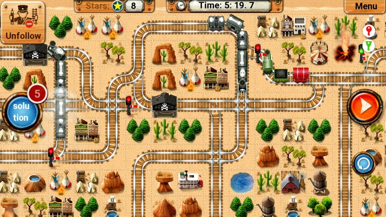 Train Track Maze - Thrilling Rail Run - Android Gameplay #2409 - YouTube