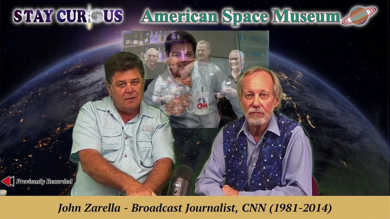 Pre-Recorded - Stay Curious with John Zarrella, CNN space reporter 1983 ...