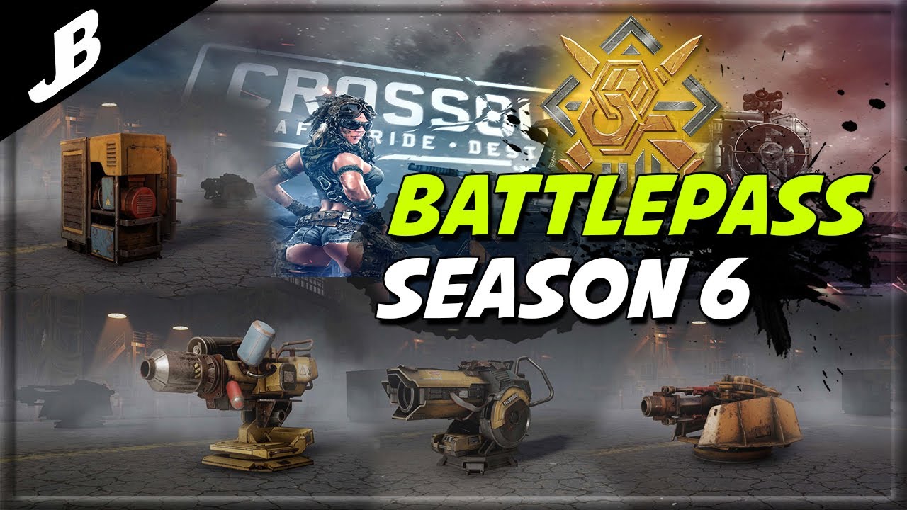 Crossout Battlepass Season 6 Testing all weapons and looking at the new ...