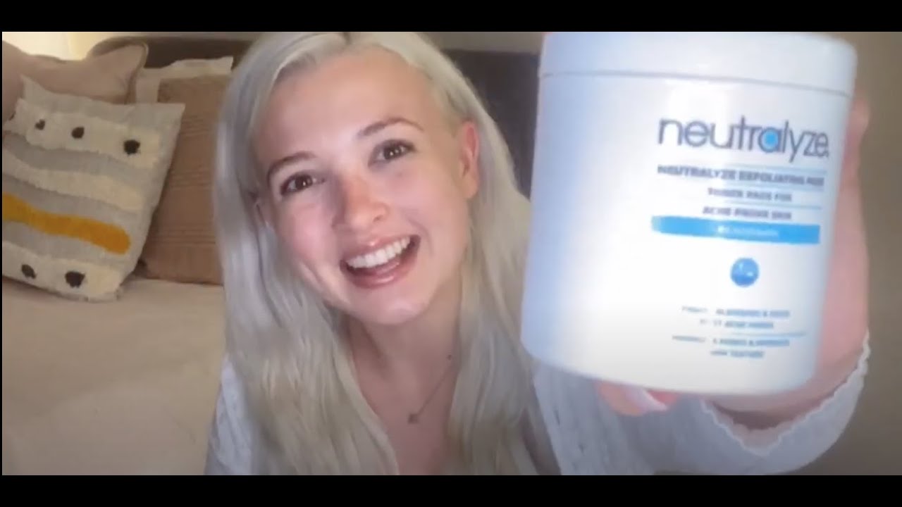 Neutralyze Exfoliating Pads Amazon Live w/ Hayley Segar - YouTube