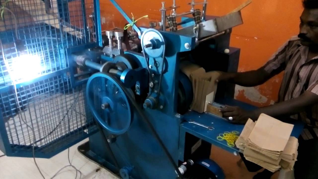 Paper cover making machine - YouTube