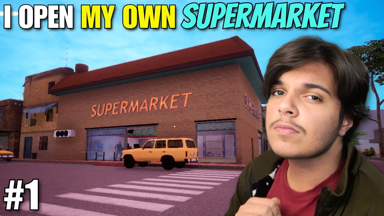 I OPEN MY OWN SUPERMARKET | TRADER LIFE SIMULATOR GAMEPLAY #1 - YouTube
