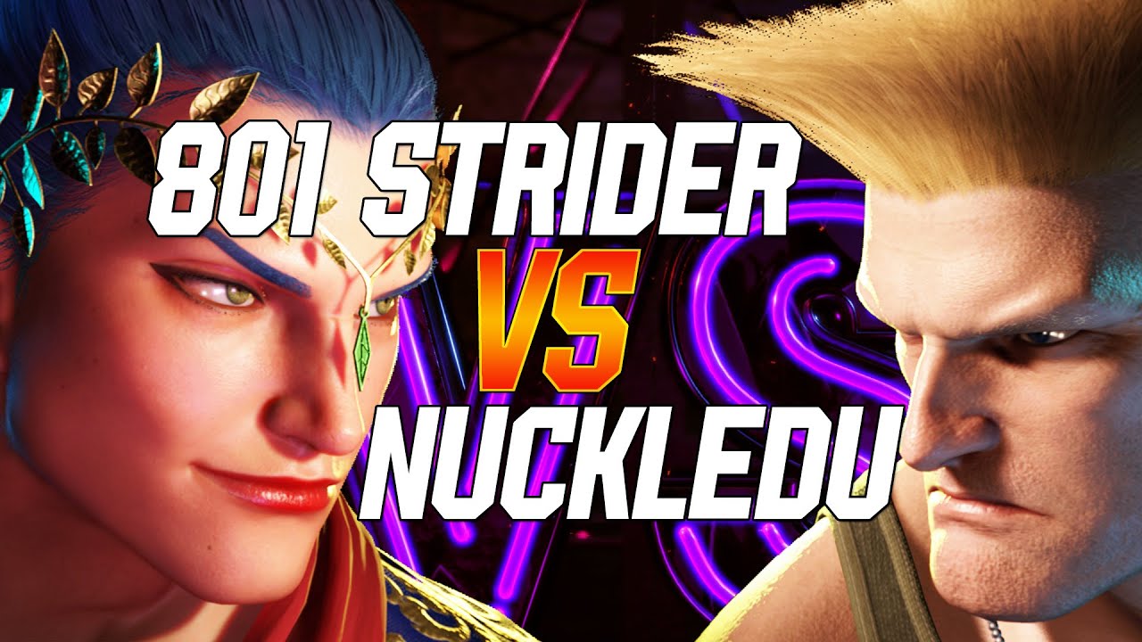 SF6 801 Strider (Marisa) VS NuckleDu (Guile) Street Fighter 6 - YouTube