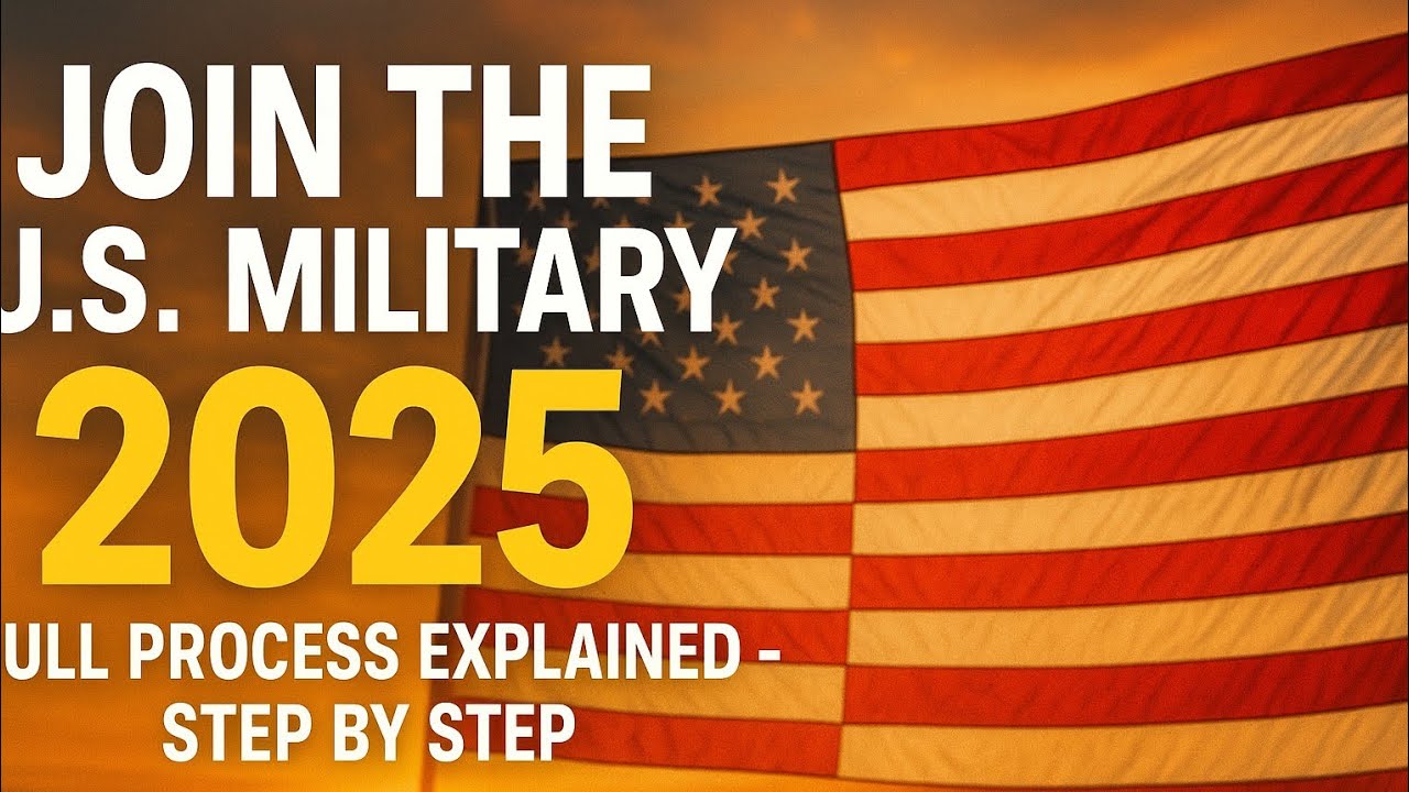 How to Join the U.S. Military as a Foreigner | Step-by-Step Full ...