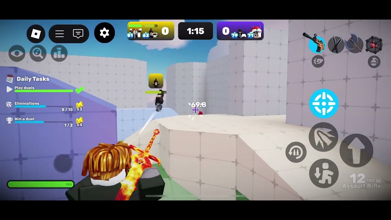 Rivals Remove Auto Shoot. - YouTube