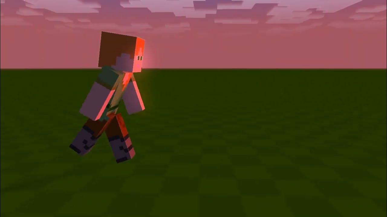 Mojang style run(Mine-Imator) - YouTube