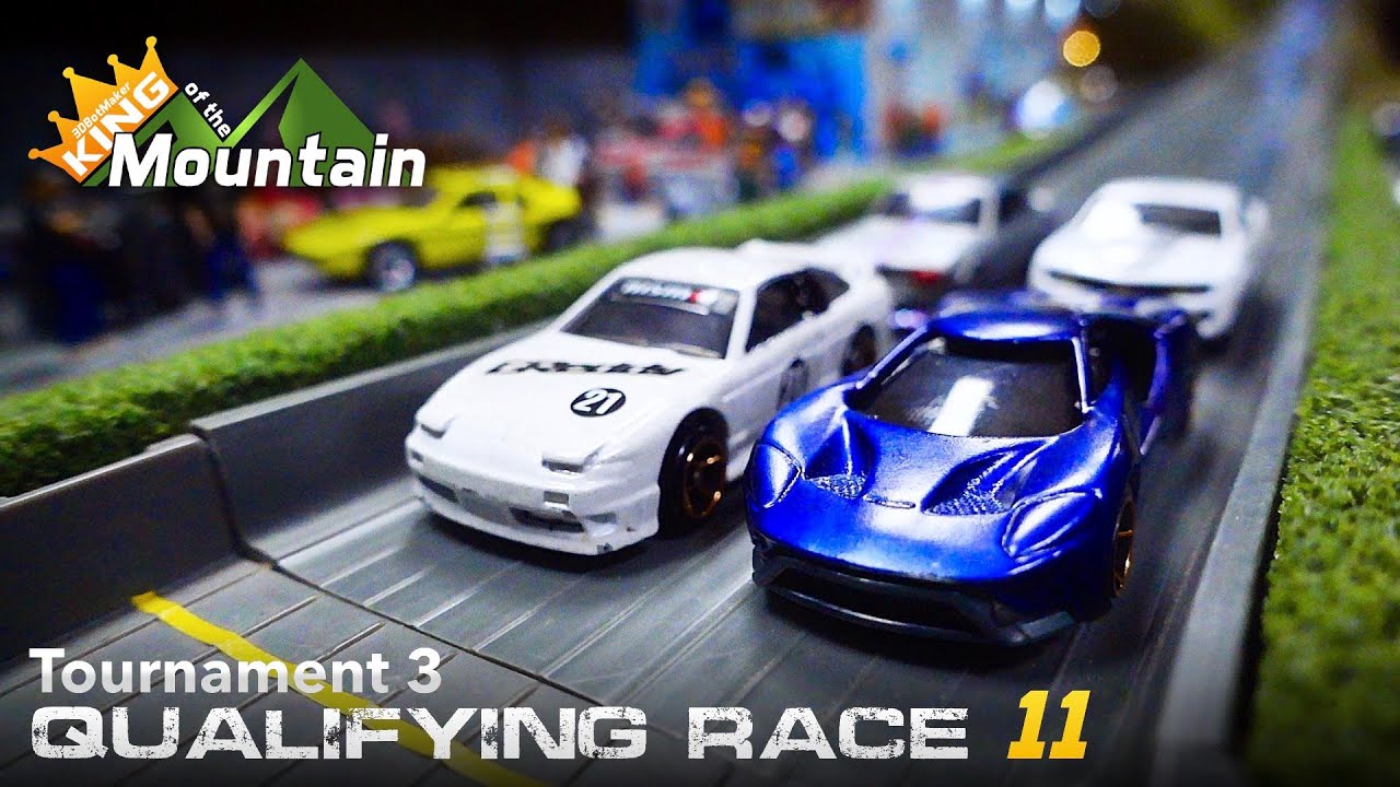 American vs JDM Car Race (KotM 3 / Qualify 11) Diecast Racing - YouTube