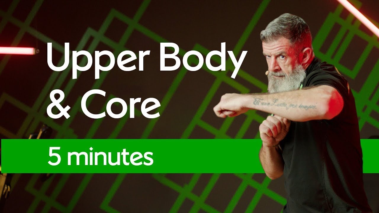 5-minute upper body and core with Stephen | Build muscle and improve ...