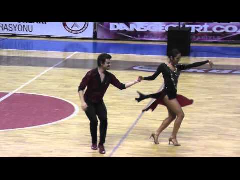 TDSF 2. Etap Salsa A Klas Final - Simge Sarıgül & Hakan Hafızoğlu - 23 Aralık '12