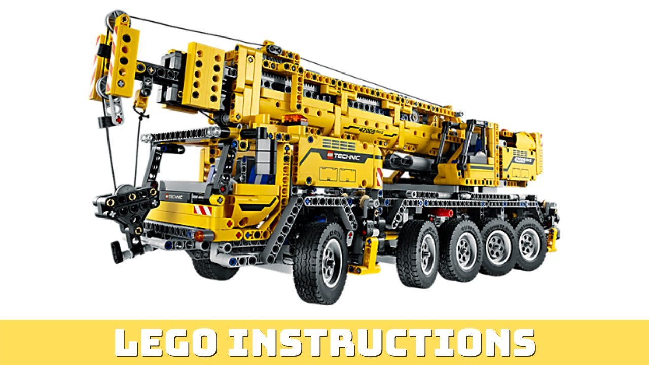 LEGO instructions | Technic | 42009 | Mobile Crane MK II - YouTube