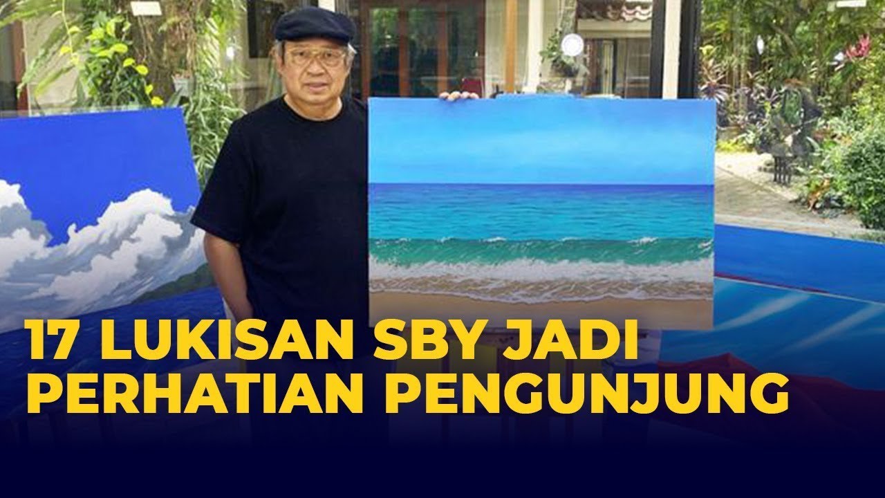 17 Lukisan SBY Jadi Perhatian Pengunjung Pasar Seni Lukis Indonesia ...