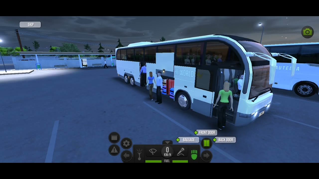Route 1 bus simulation - YouTube