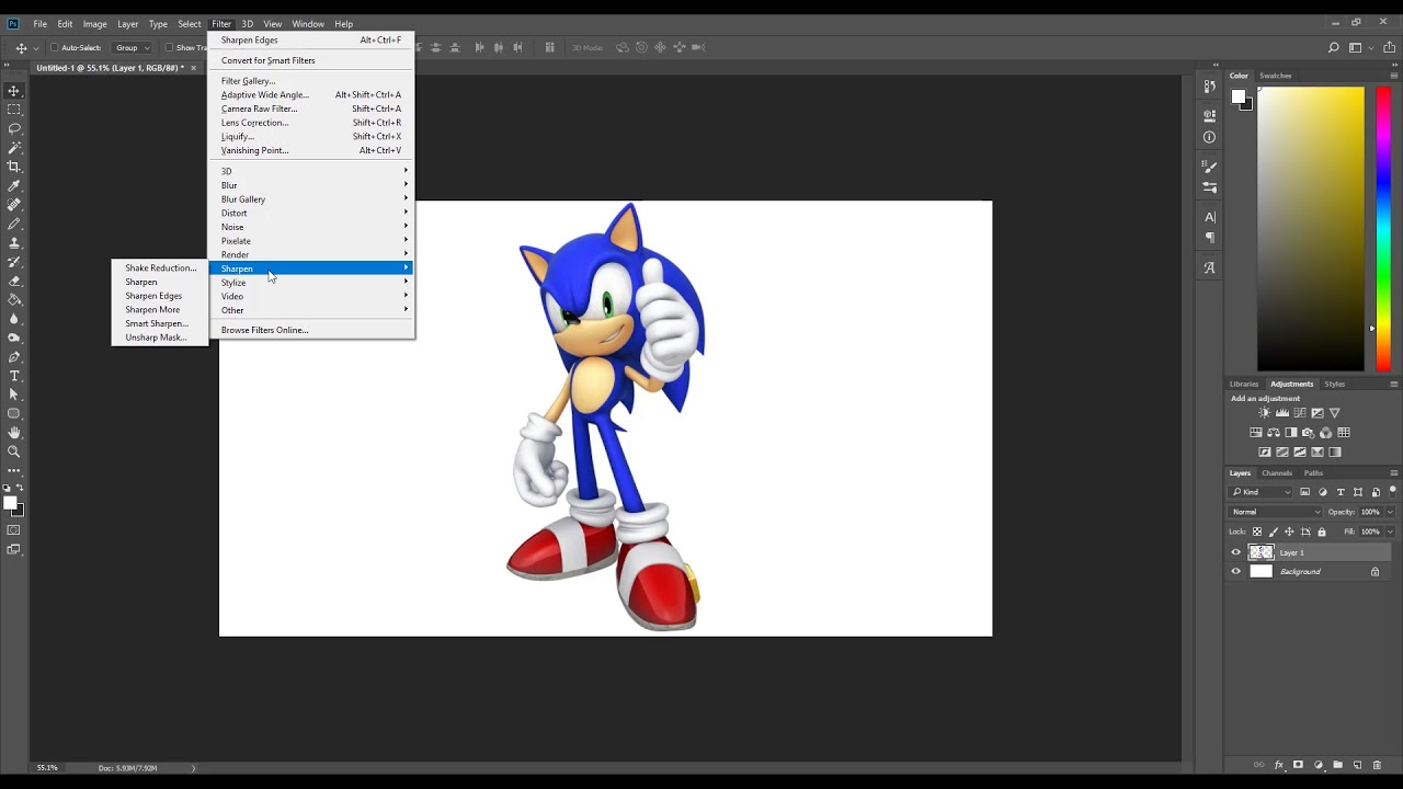 Edge Enhancement - YouTube