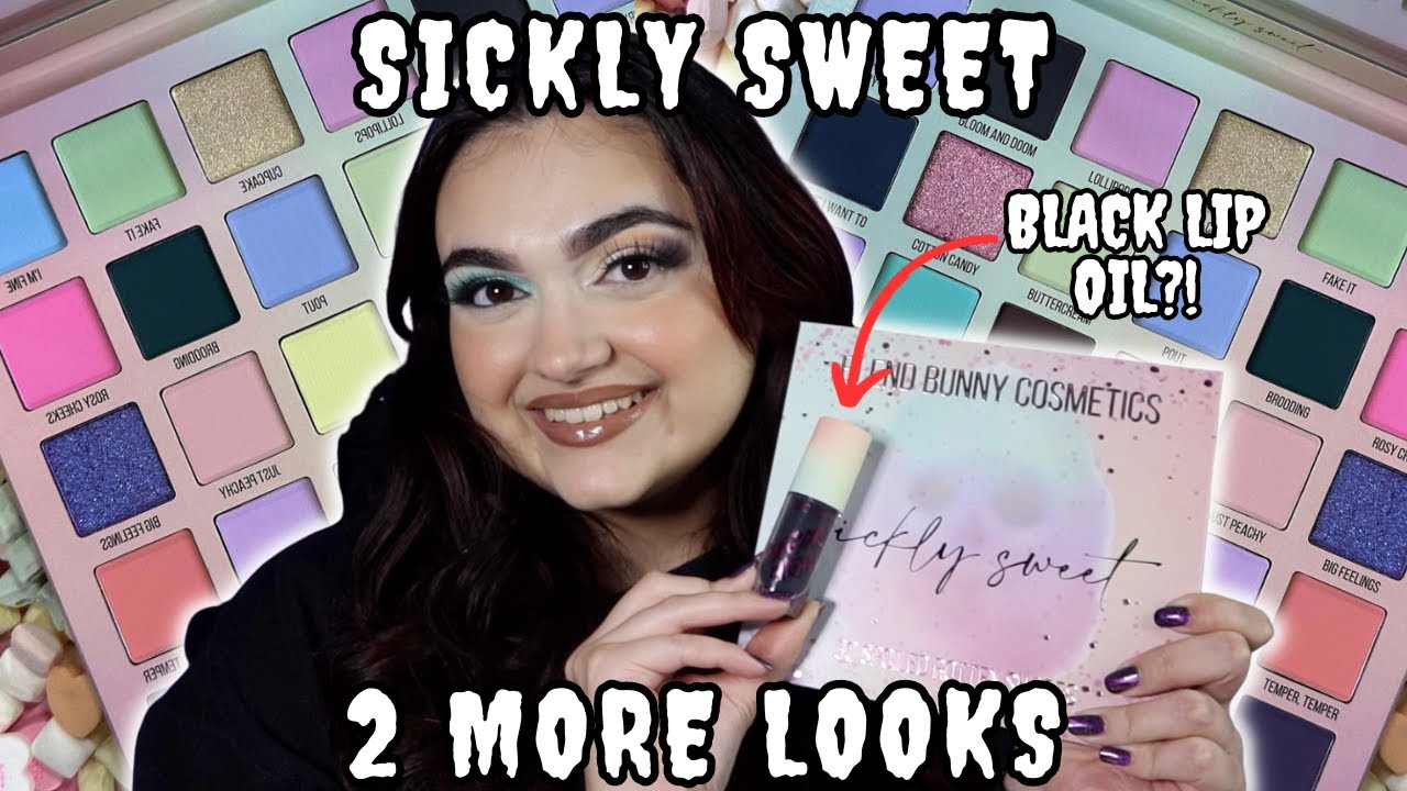 2 MORE LOOKS WITH THE BLEND BUNNY COSMETICS SICKLY SWEET PALETTE 🍭 ...