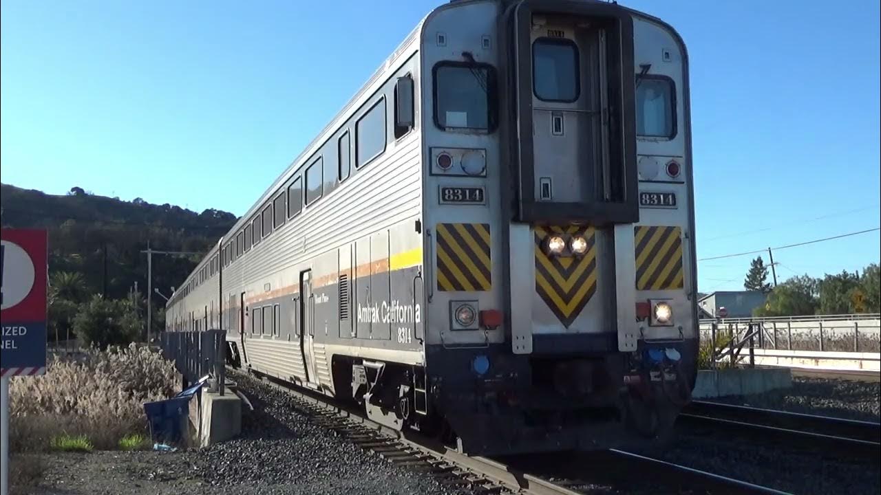 Railfanning the Bay Area feat. BNSF 5395 with a P3, BNSF AC44, Z-ALTSTO2-07U going past SIF ...