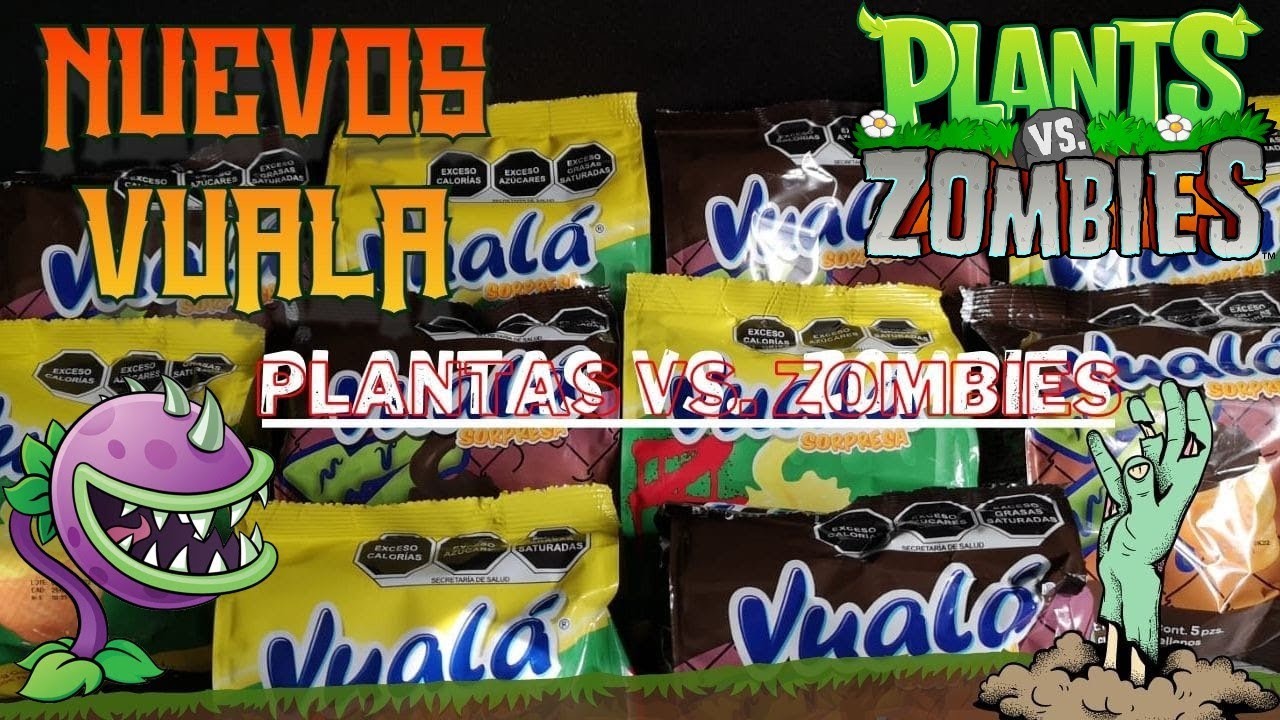 Vualas plantas vs zombies l NOS SALE FIGURA⬅️ (Abriendo 10 vualas ...