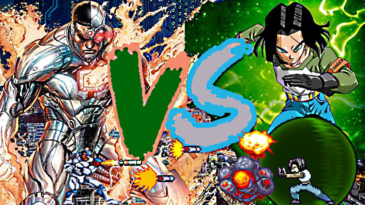 Cyborg Vs Android 17 (DC Comics vs Dragon Ball Super) Mugen - YouTube