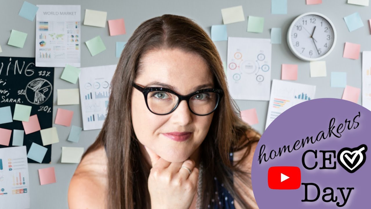 Set up your week with me - Homemaker CEO Day! - YouTube