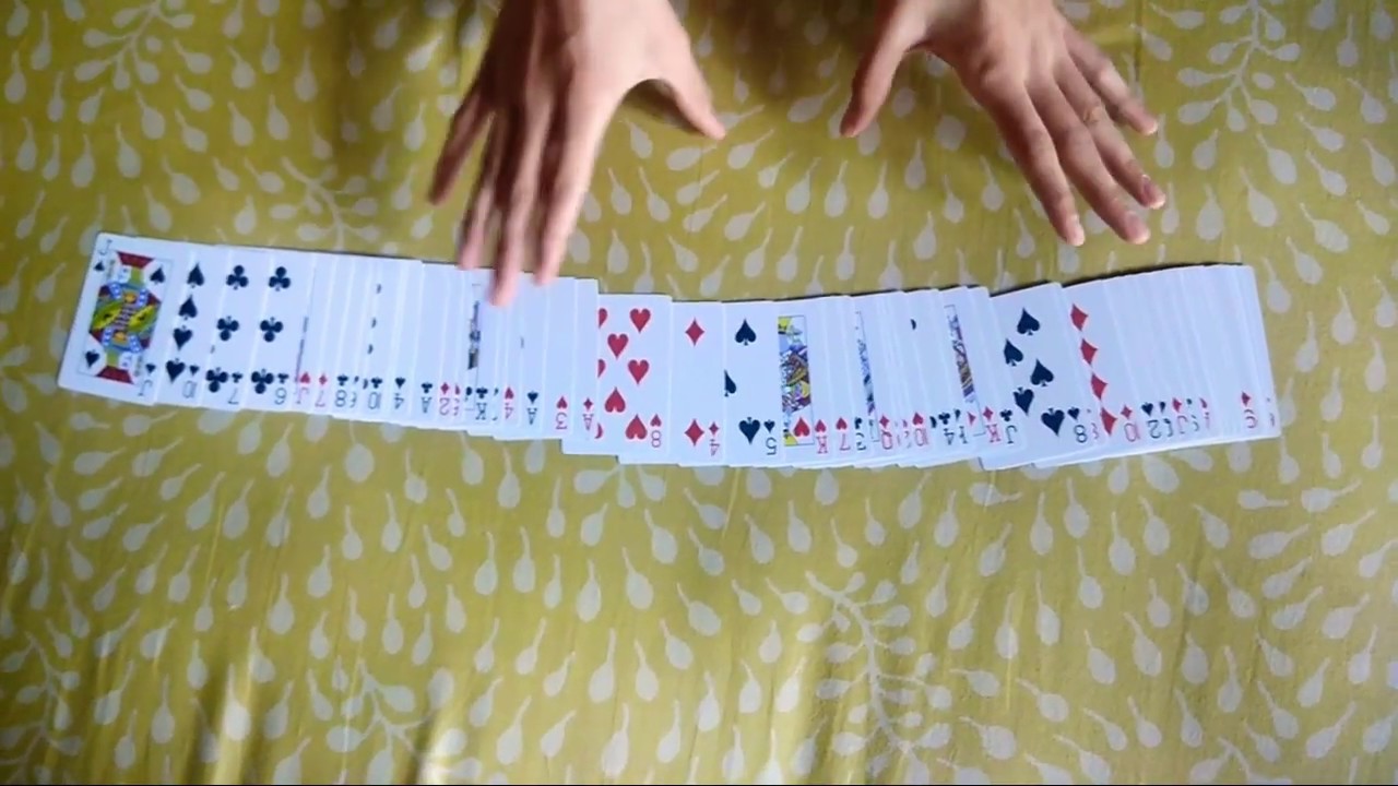 Very easy card trick- revealed. Even a child can do!! - YouTube