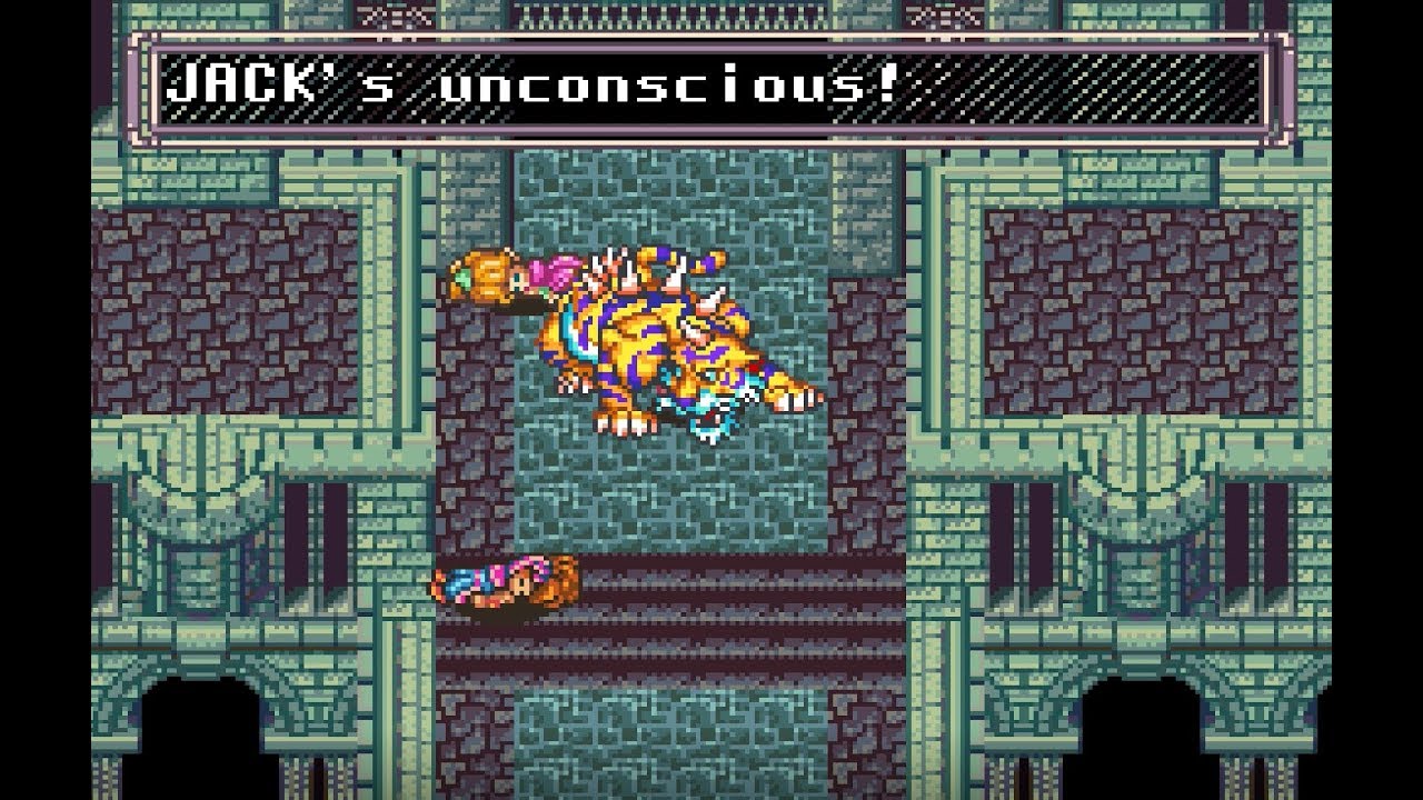 Secret of Mana - Spiky Tiger Battle - YouTube