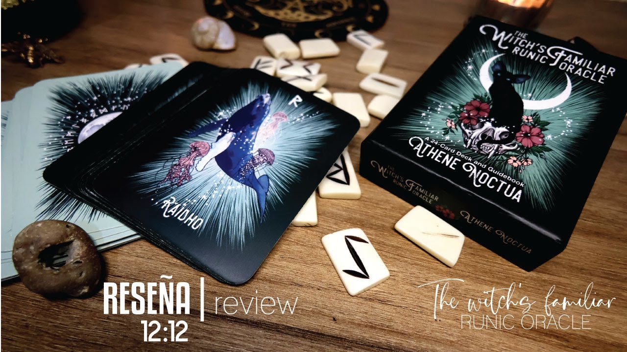 Reseña de oráculo | The witch's familiar runic oracle - YouTube