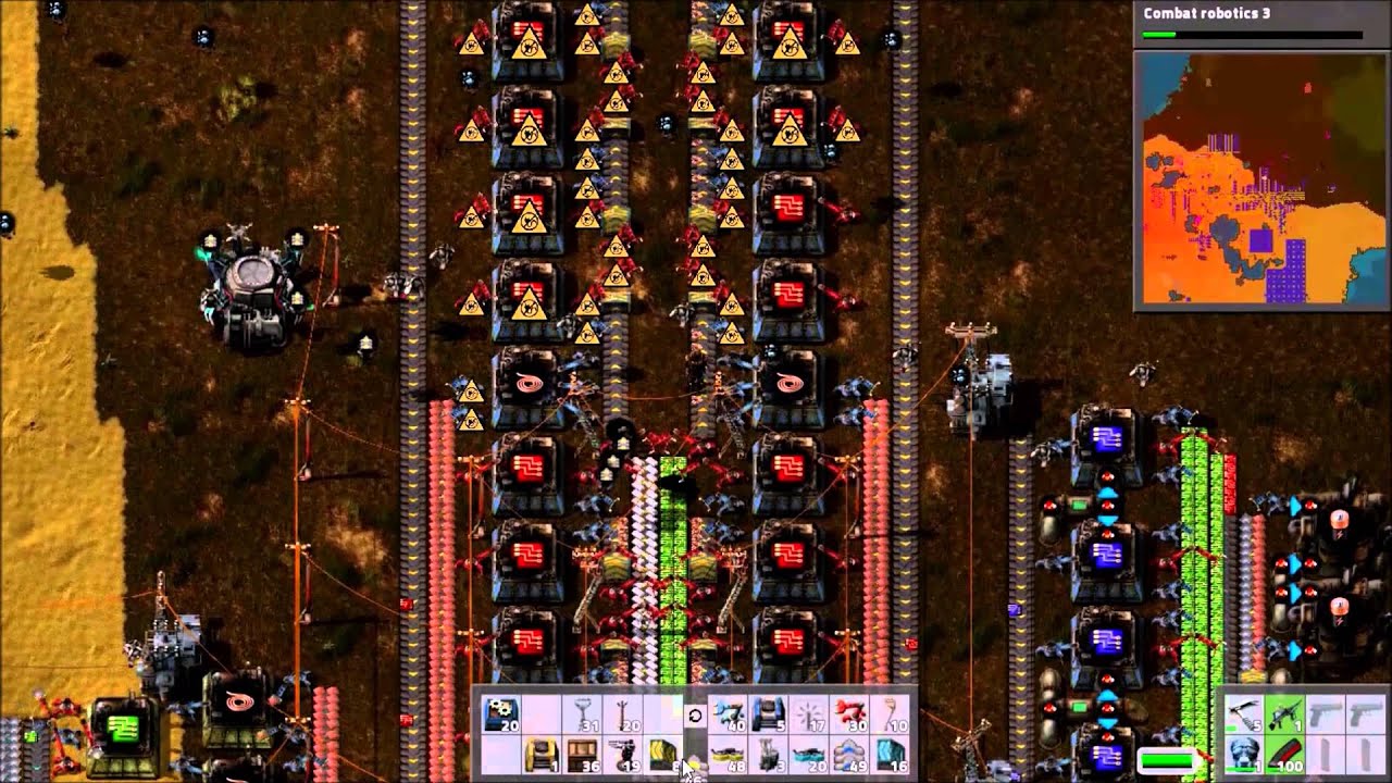 Factorio No Crafting Challenge Ep#59: Advanced Circuit Powerhouse - YouTube