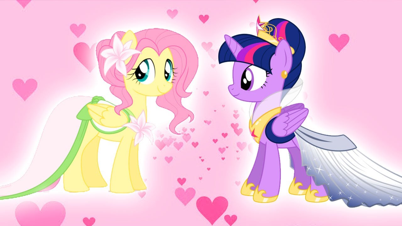 🦄 My Little Pony Transforms - Fluttershy ️ Twilight 💜 Rarity 🌈 Wedding ...
