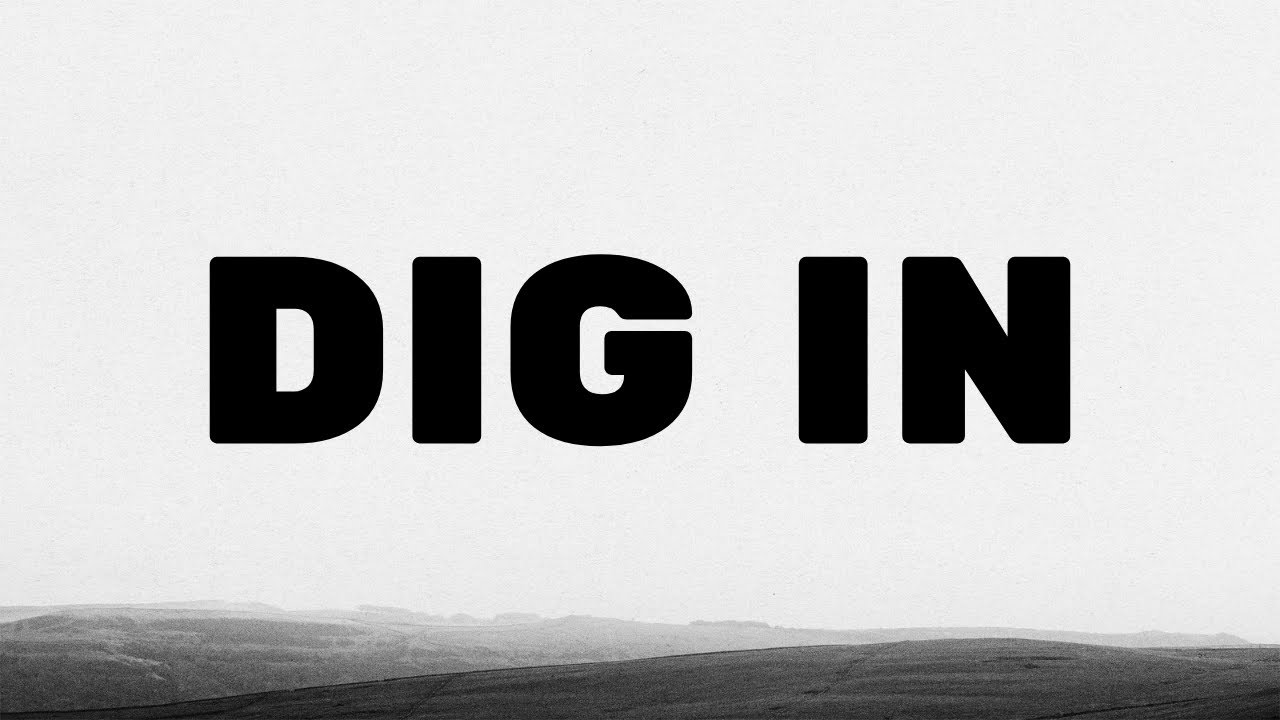 Dig In | Pastor David B. Franklin - YouTube