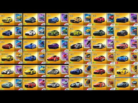 ASPHALT LEGENDS | ALL ORIGINAL CARS!! (CLASS D,C,B,A,S)