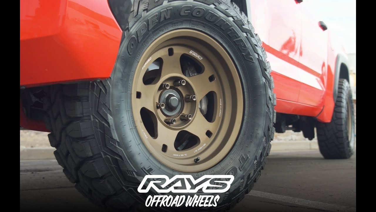 RAYS | RAYS OFFROAD WHEELS | 05X x TOYOTA TUNDRA - YouTube