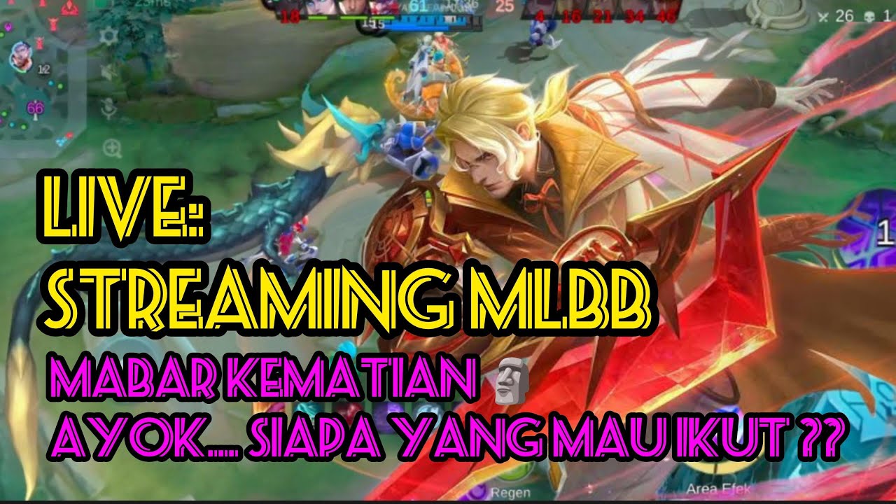 LIVE Mabar.. MLBB gratis disini - YouTube