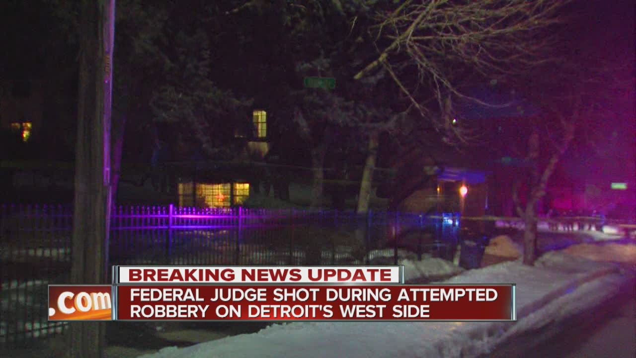 Federal Judge Terrence Berg shot in Detroit - YouTube