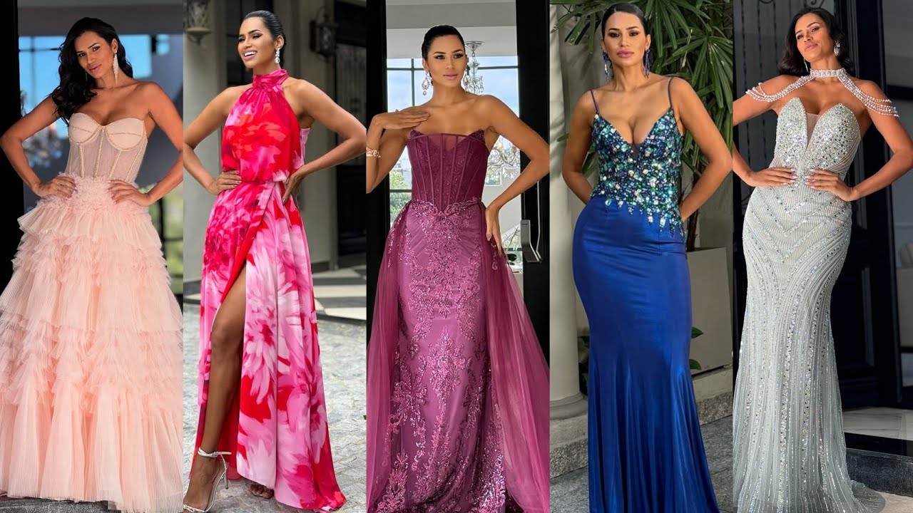 Elegant Evening & Party Dresses 2025 | Trending Designs to Watch - YouTube