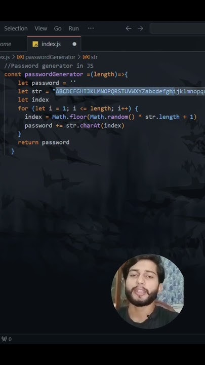Password Generator In Javascript Webdevelopment Javascriptdev Programminglanguage