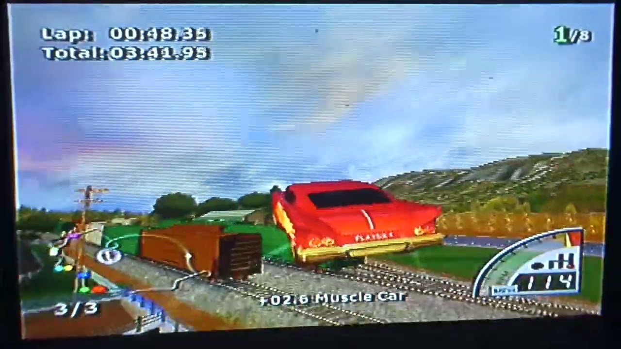 Rumble Racing (PlayStation 2, 2001) Gameplay (60-FPS) - YouTube
