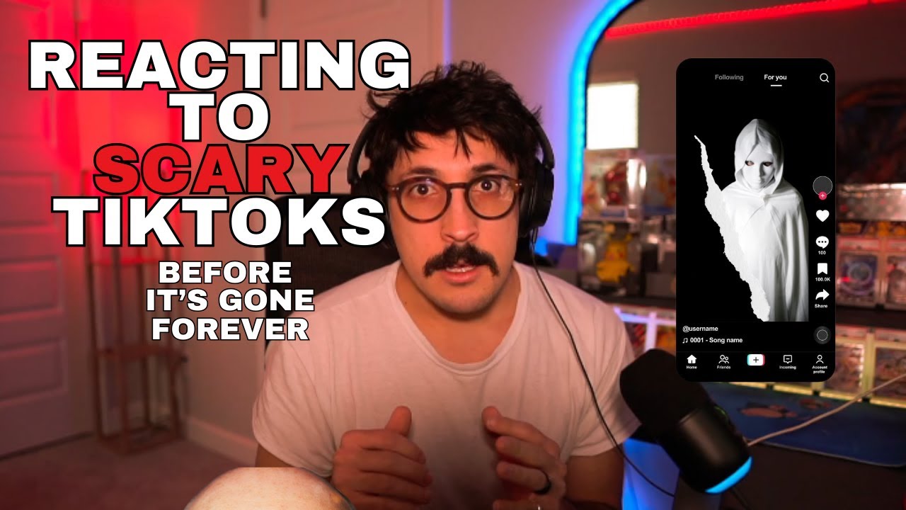 Reacting to SCARY TikTok's (Before they delete the App) - YouTube