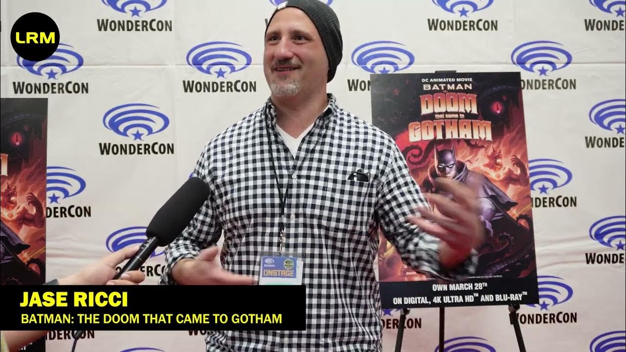 Jase Ricci Interview for Batman: The Doom That Came To Gotham at WonderCon 2023 - YouTube