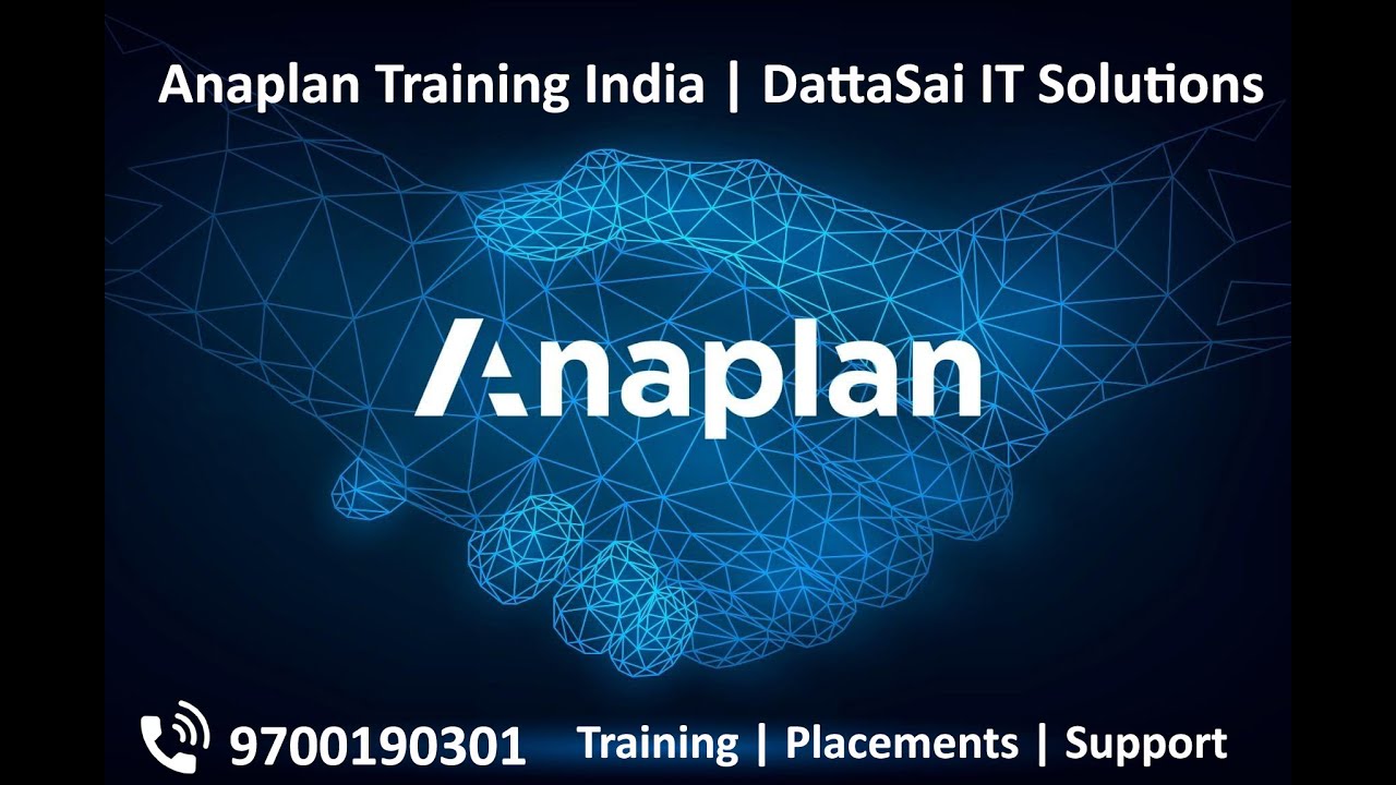 Anaplan Training in Hyderabad | Anaplan Training and Placements Anaplan ...
