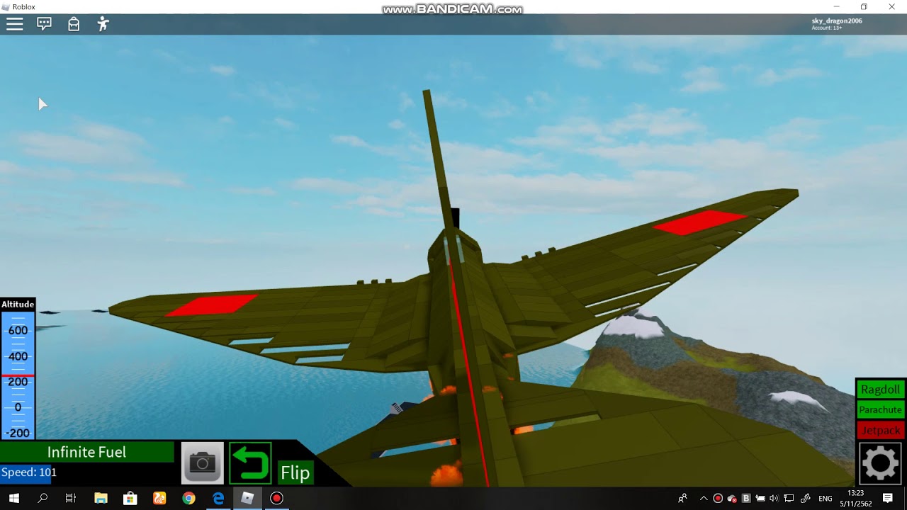 ki-43 hayabusa-roblox - YouTube