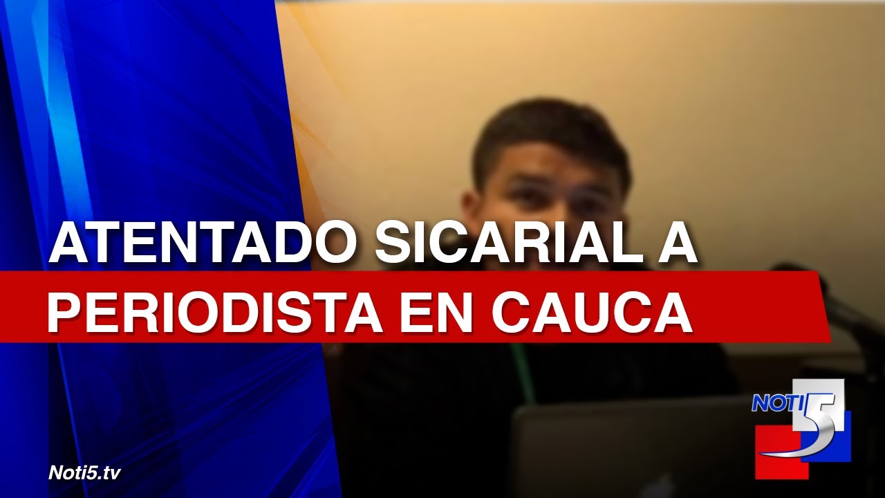 Periodista Frank Caro, víctima de atentado sicarial en Caloto, Cauca ...