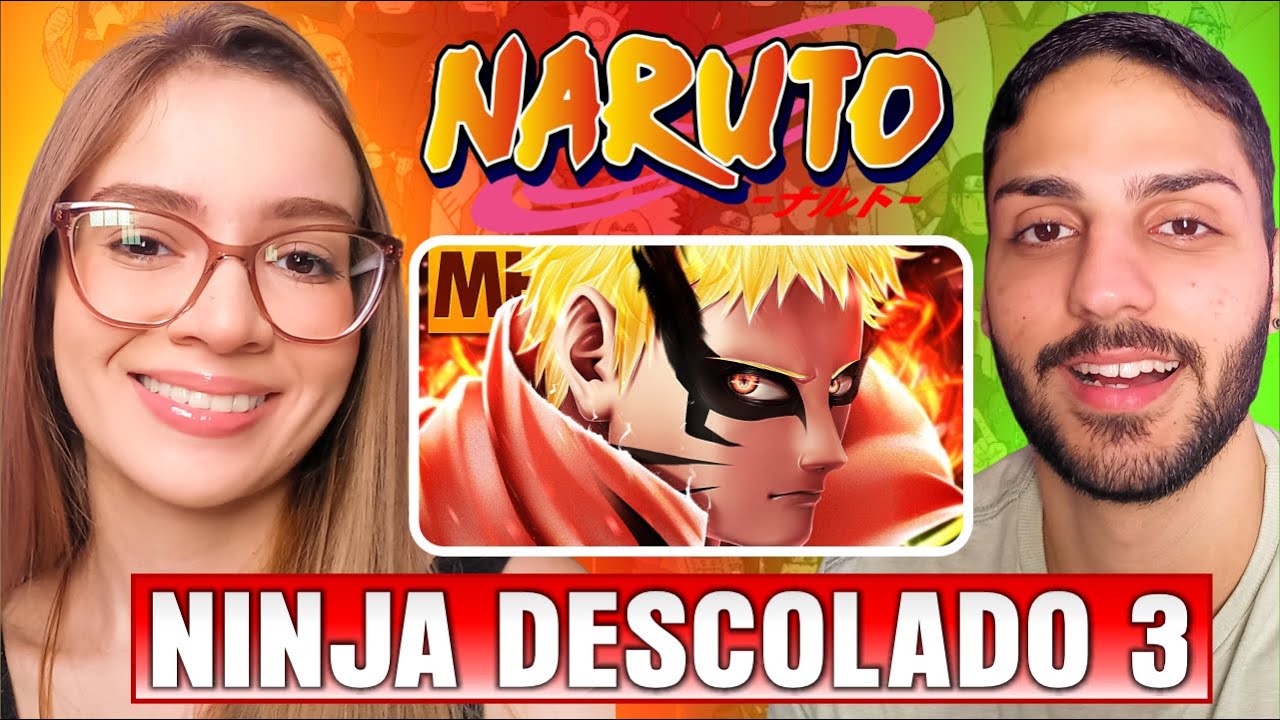 Professora de Geografia Reage | NINJA DESCOLADO 3 🩸 (Naruto/Boruto ...