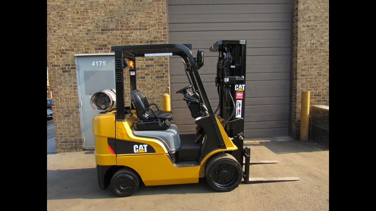 CATERPILLAR 2C5000 5,000lb LP (Propane) #2030 - Forklift for Sale - YouTube