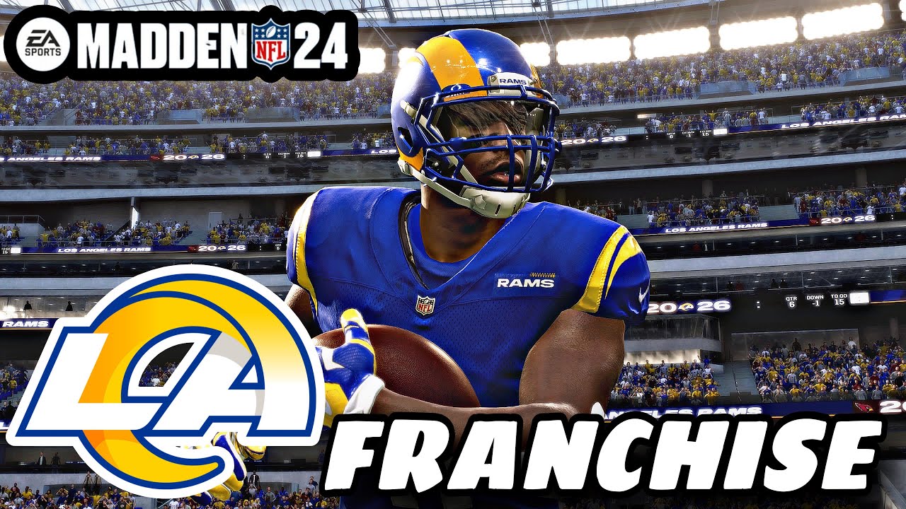 Our Young WRs ARE ELITE in Madden 24 Los Angeles Rams Franchise Rebuild ...