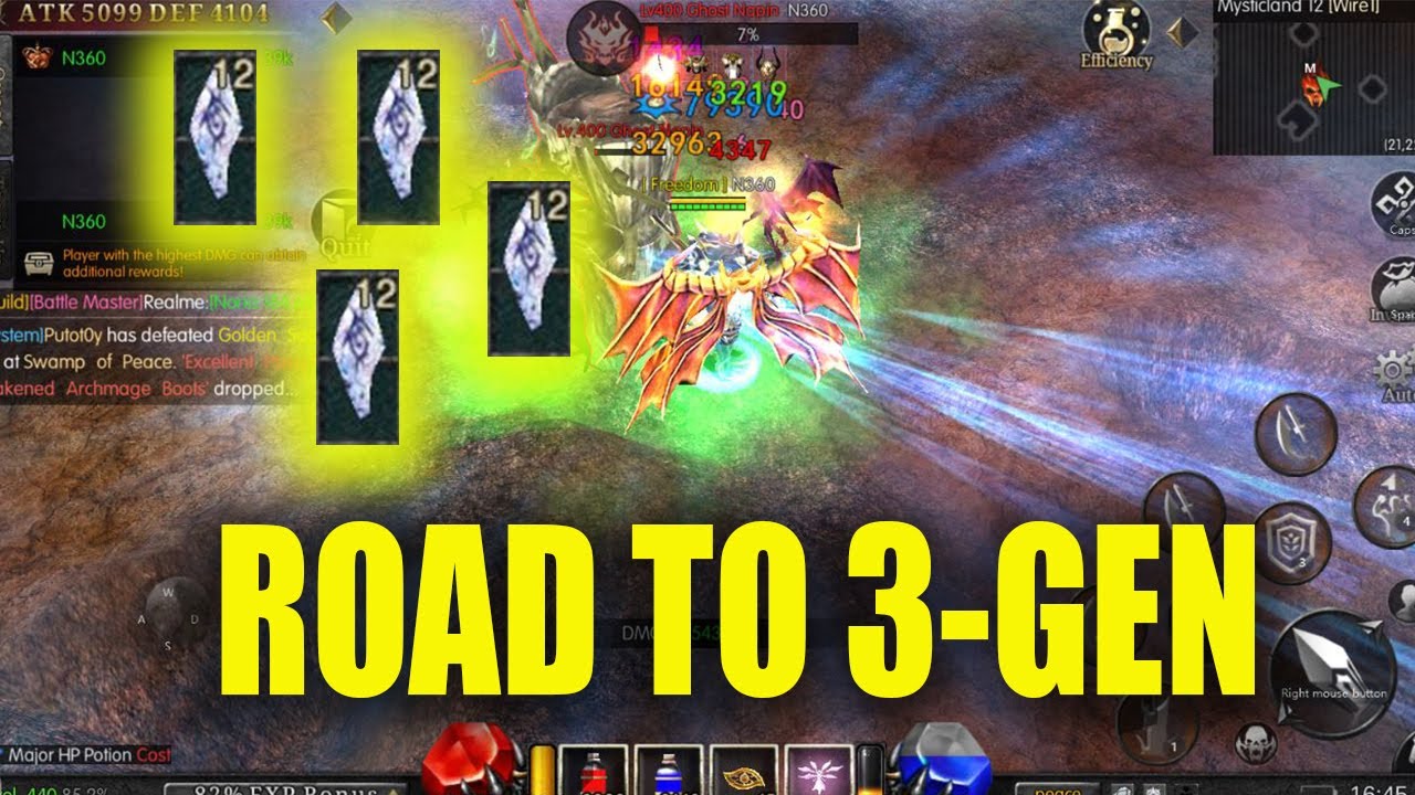 ROAD TO 3 GEN WINGS - MU MONARCH - YouTube