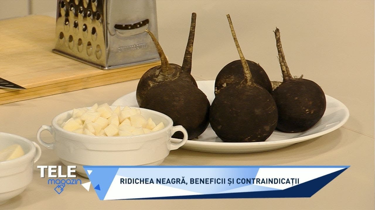 Ridichea neagră în alimentaţie şi tratament. Cum o folosim şi în ce ...
