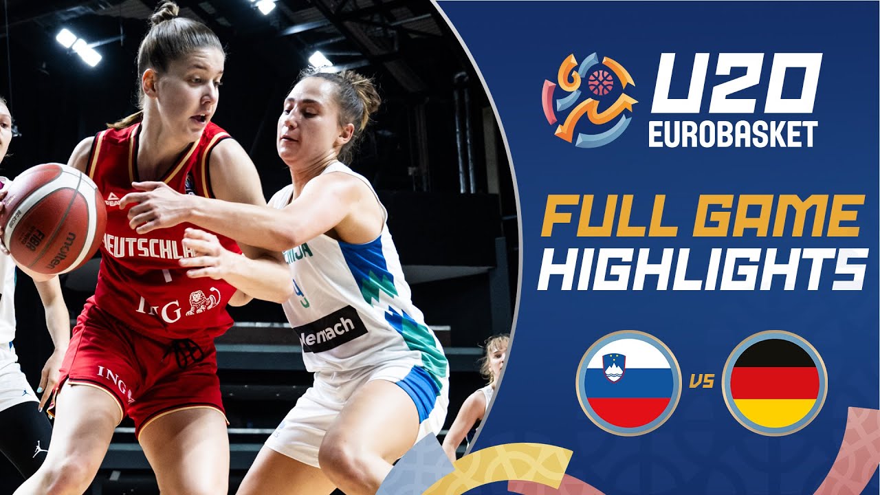 Quarter-Finals: Slovenia 🇫🇷 vs Germany 🇹🇷 | Highlights | FIBA U20 Women ...