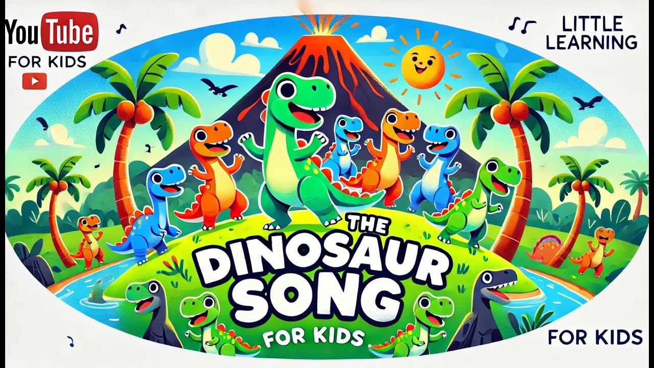 The BIGGEST Dinosaur Song for Little Explorers @LittleLearning369 - YouTube
